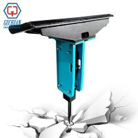 China Open Type 168Kg SB30 Hydraulic Hammer 53mm Chisel for 2.5-4.5 Ton Skid Steer Loaders for sale