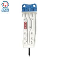 China 1766KG Open Type HB20G Hydraulic Breaker with 135mm Chisel for 18-25 Tons Excavator for sale