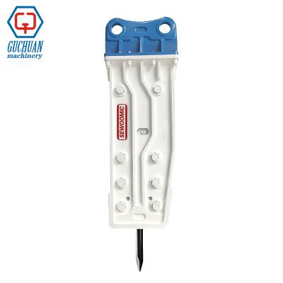 China 1766KG Open Type HB20G Hydraulic Breaker with 135mm Chisel for 18-25 Tons Excavator for sale