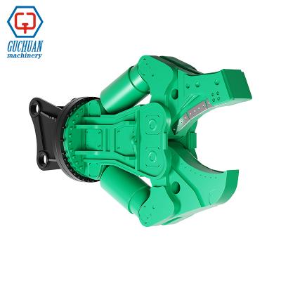 China Excavator Hydraulic Shears Scrap Metal Cutting Machine for 6-40 ton Excavator for sale