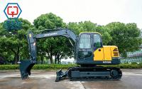 China HX80G 8 Ton Compact Hydraulic Excavator For Urban Construction Trenching Landscaping Projects for sale