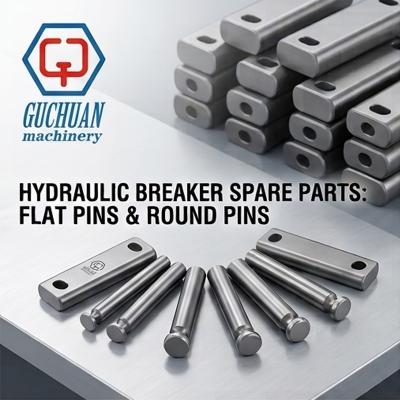 China Guía Técnica de Pasadores Planos y Redondos SEWOOMIC para Martillos Hidráulicos GCB y Soosan Serie SB: Máxima Resistencia y Rendimiento OEM for sale