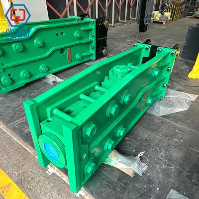 China Open Type Hydraulic Breaker | 125mm Chisel SOOSAN SB60 Equivalent Rock Hammer for 15–18 Ton Excavators for sale