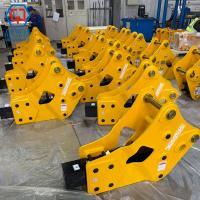 China Banana-Type Hydraulic Breaker Best SOOSAN SB43 Equivalent for JCB 3CX and CAT Backhoe Loaders for sale