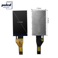 China 1.14 Inch 135x240 TFT LCD Display 550 Nits RGB Vertical Stripe 4 Wire SPI for sale