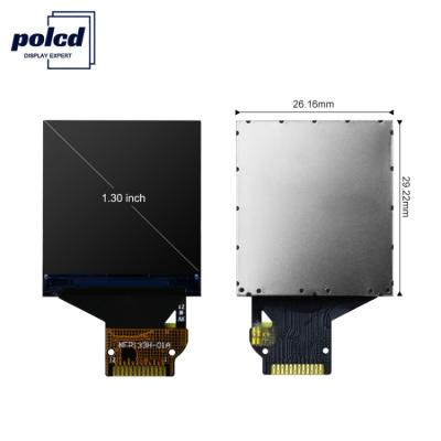 China 1.33 Inch ST7789 240x240 IPS TFT Display 350 Nits 262K Colors 4 Wire SPI for sale