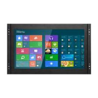 China Polcd 13.3 Inch Industrial LCD Monitor with 1920x1080 Resolution and 300cd/m² Brightness - Metal Case Open Frame Touch Screen for sale