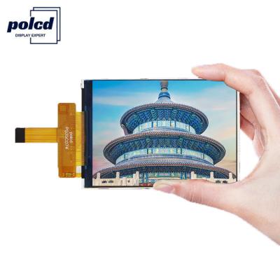 China 3.5 Inch TFT LCD Screen 320x480 RGB IPS Display with 400 Nit Brightness and ILI9488 Driver IC for sale