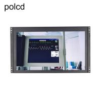 China POLCD 14 Inch Full HD 1920x1080 Industrial LCD Monitor with Metal Case and Open Frame Design for sale