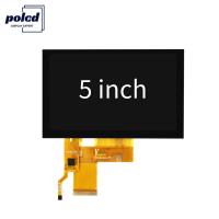China 5 Inch CTP TFT LCD Touch Screen Display Module 800×480 RGB 24bit Interface with ST7262 Driver IC for sale