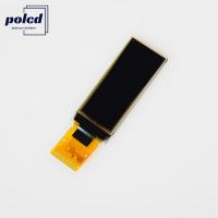 China Polcd 1.09 Inch OLED PMOLED Display 64x128 4 Wire SPI 120 cd/m² Brightness for sale