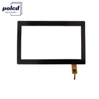 China 7-Inch Multi-Touch Capacitive Panel with Anti-Blue Light Glass - 800×480 Resolution, 6-Pin I2C Interface for sale