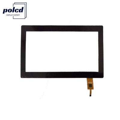 China 7-Inch Multi-Touch Capacitive Panel with Anti-Blue Light Glass - 800×480 Resolution, 6-Pin I2C Interface for sale