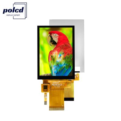 China 3.5 Inch IPS TFT LCD Module 320x480 ILI9488 MCU SPI Interface 300nit for sale