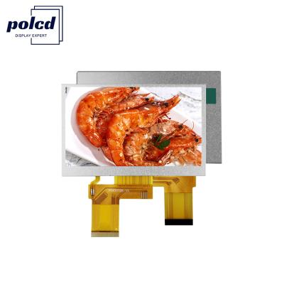 China 480x272 Resolution 4.3 Inch Tft Lcd Display Rgb Interface Ili6485 Ic Ctp for sale