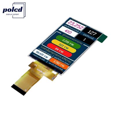 China 320x480 3.5 Inch Tft Lcd Display 18 Bit Parallel Rgb Interface Small Size for sale