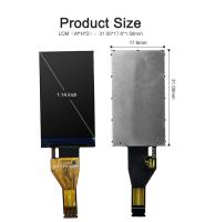 China Polcd 1.14 Inch 550 Nit IPS TFT Display ST7789V 135x240 SPI Color LCD Module for sale