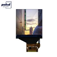 China Polcd 1.33 Inch TFT LCD Display 240x240 350 Nits 4 Wire SPI ST7789V Black for sale