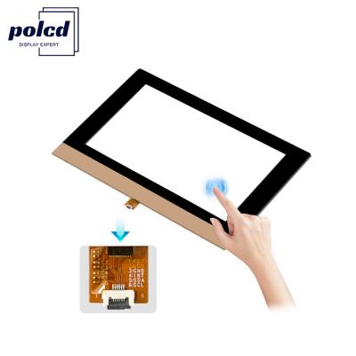 China Polcd 10.1 Inch GT911 Capacitive Touch Panel with 6-Pin Interface and 16:9 Aspect Ratio for sale