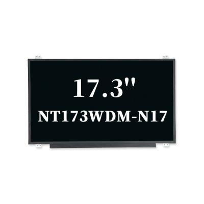 China 17.3 Inch NT173WDM-N17 TFT LCD Module 1600x900 220 Nit 30pin eDP Laptop Screen Display for sale