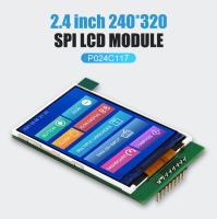 China 2.4 Inch TFT Touch Screen LCD Display with 240x320 Resolution and 260 Nits Brightness for Industrial Applications for sale