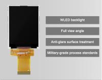 China Polcd ILI9341V 2.8 Inch TFT Display - 240×320 Resolution, 350 Nits Brightness, 16-Bit MCU Interface for sale