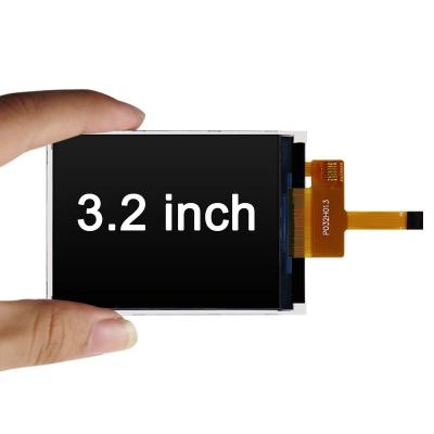China Polcd 3.2 Inch TFT LCD Display 240x320 ST7789V 262K Colors 48.6mm Active Area SPI Interface for sale