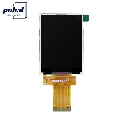 China 2.8 Inch 240x320 TFT LCD Display with ILI9341V Controller - 16-Bit MCU Interface, 350 cd/m² Brightness for sale