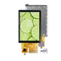 China Polcd High Luminance 500nit 2.8 inch LCD Screen 240x320 IPS all view angle CTP Capacitive Touch TFT Display for sale