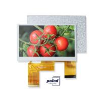 China Polcd 4.3 Inch 480x272 Industrial TFT LCD Display MCU SPI Interface 400 Nit IPS Panel for sale