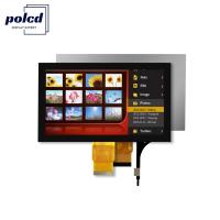 China Polcd 7 Inch TFT LCD Panel 800x480 Capacitive Touch Screen RGB 24bit Interface Module Display for sale