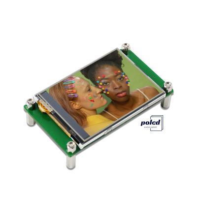 China Polcd 2.8 Inch TFT LCD Display Module 240x320 Industrial Serial Port HMI Screen with Resistive Touch for sale