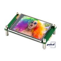 China Polcd 2.4 inch TFT LCD Resistive Touch Screen Module 240×320 SPI Serial Port Display for Arduino P024A1001 for sale