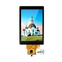 China Polcd Custom LCD Display 3.5 Inch 320x480 40pin IPS Angle 500nit ST7796U Capacitive Touch Screen for sale