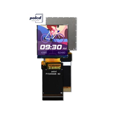China Polcd 1.54 Inch TFT IPS LCD Display Module 240x240 ST7789T3 IC RGB666 Interface 40 Pin for sale