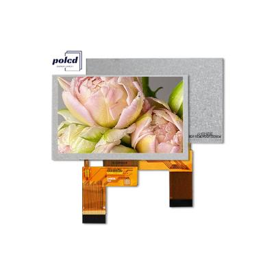 China Polcd Custom 5 Inch LCD Module RGB Interface 800*480 ST7265 IPS Panel TFT LCD Display for sale