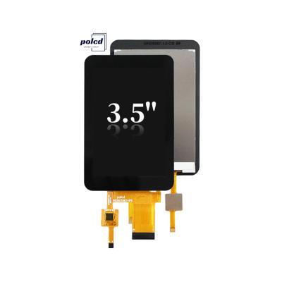 China Polcd 3.5 Inch 320x480 TFT LCD Touch Screen Module 330 nit 30pin SPI TN Glass Display for sale