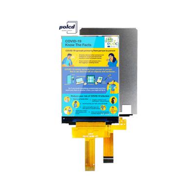 China Polcd 3.5 Inch IPS TFT LCD Display 320x480 ILI9488 600:1 Contrast Ratio MIPI Interface Module for sale