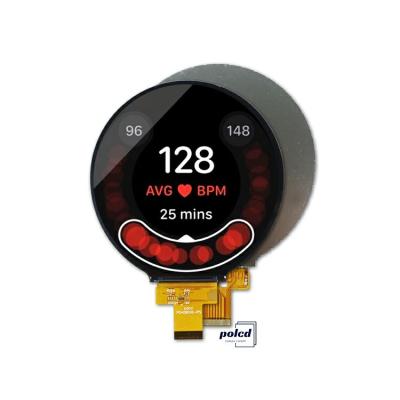 China Polcd Small Size Round LCD Screen 4 inch 720x720 pixels 4Line MIPI interface Full Color Display for sale