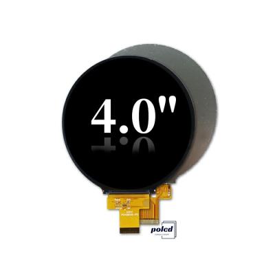 China Polcd 4 inch Round Circular TFT Display 720x720 MIPI interface 30 Pins ST7703 TFT LCD Screen Module for sale