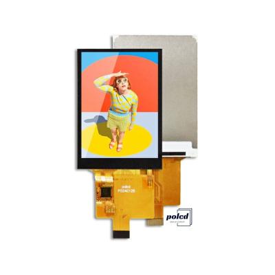 China Polcd 2.4 inch TFT LCD Display 240x320 260nit ST7789V Driver IC 4 Wire SPI Interface for sale