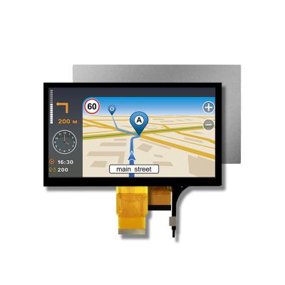 China Polcd 7 Inch 800x480 50 Pin RGB TFT Display with Capacitive Touch for Industrial Medical for sale