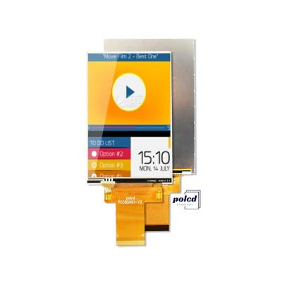 China Polcd Custom 3.95 Inch 320x480 Ips Tft Lcd RGB Interface Liquid Crystal Display Module With Touch for sale