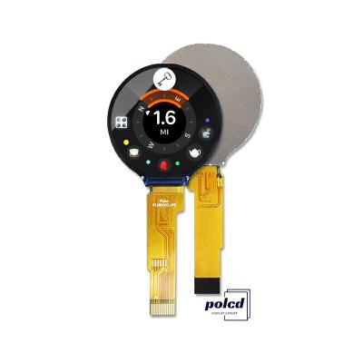 China Polcd 1.28 Inch IPS Circular LCD Display 240x240 Resolution Customized TFT Module for Smart Watches for sale