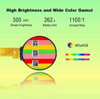 China Polcd 1.28 Inch Round TFT LCD Display 240x240 SPI GC9A01 IPS Touch Screen 15 Pin for sale