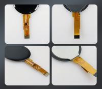 China Polcd 1.28 Inch Round IPS TFT LCD Module 240x240 SPI Interface 15 Pin Circular Display for sale