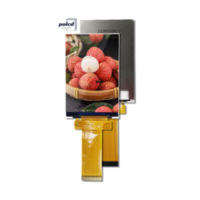 China 3.5 Inch 320×480 TFT LCD Display with Capacitive Touch Panel, 300 nit Brightness, ILI9488 Driver for sale