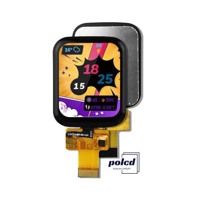 China 1.69 Inch TFT LCD Display Module 240x280 Resolution SPI Interface with 500 Nit Brightness for sale