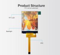 China 2.4 Inch 240x320 TFT LCD Display 260 Nits 4 Wire SPI ST7789V3 for sale