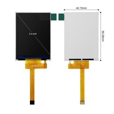 China 2.4 Inch TFT LCD Display Module 240×320 Resolution ST7789V3 Driver 4-Wire SPI Interface for sale